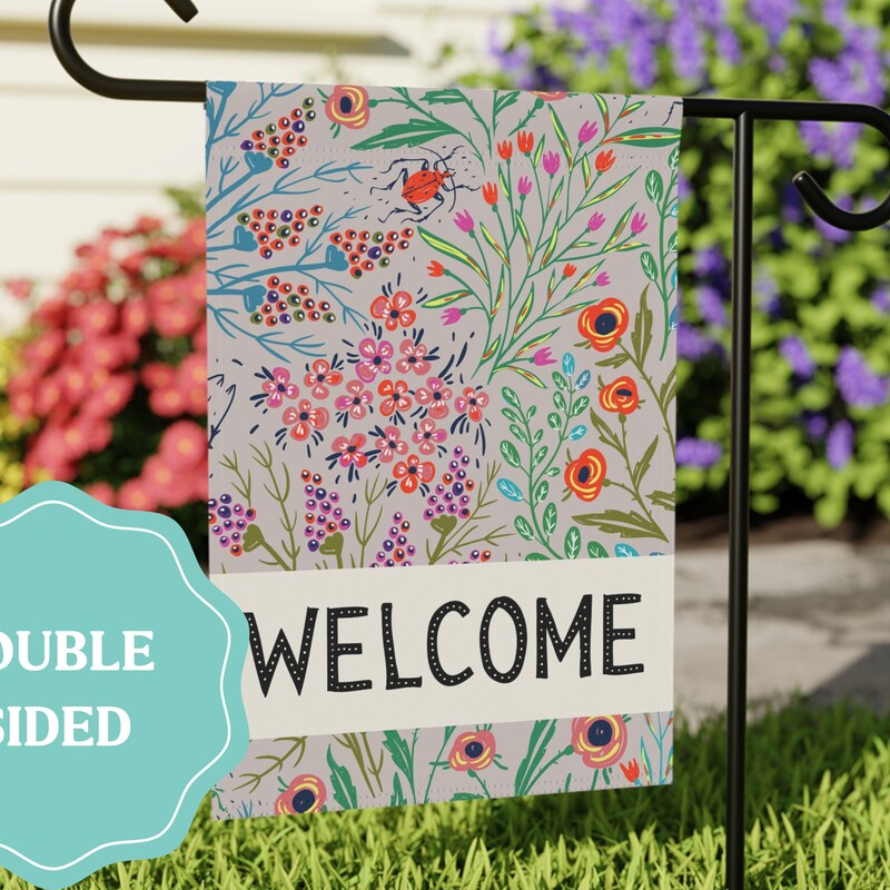 Garden Flags for Summer - Etsy