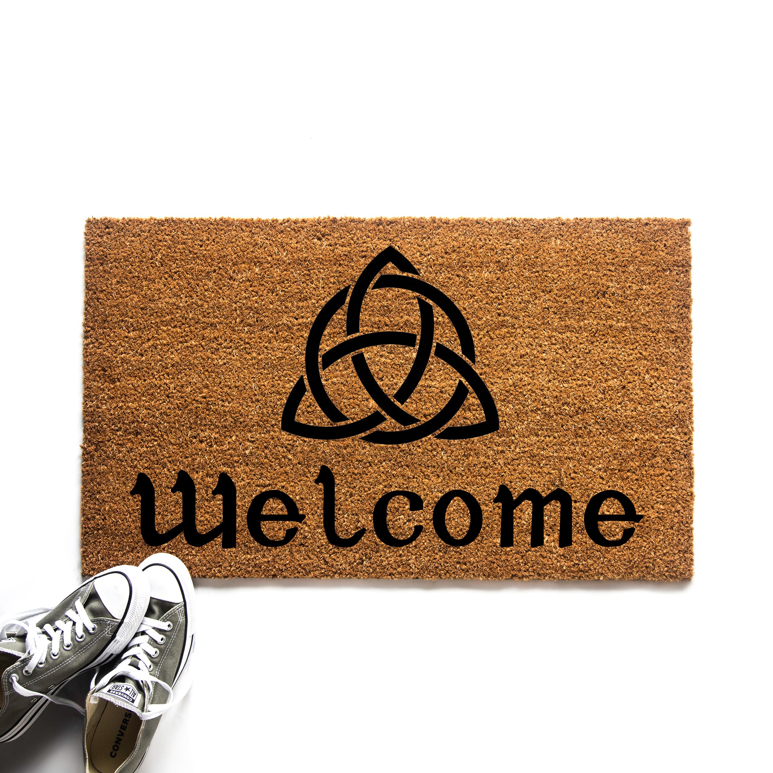 Irish Welcome Doormat Celtic Knot Welcome Mat Irish Celtic | Etsy