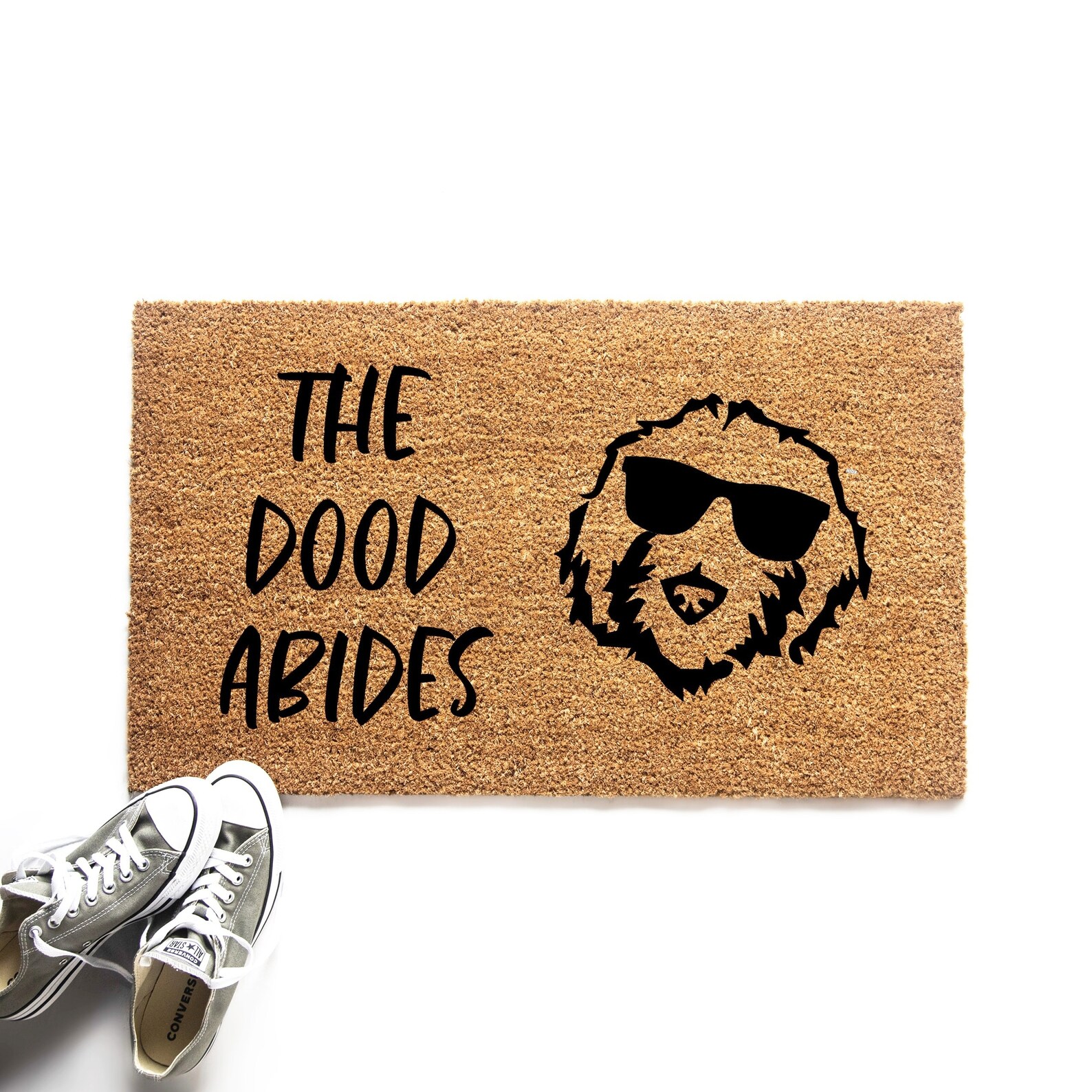The Dood Abides Funny Goldendoodle Doormat Labradoodle - Etsy
