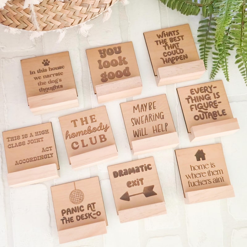 Funny Desk Sign - Etsy