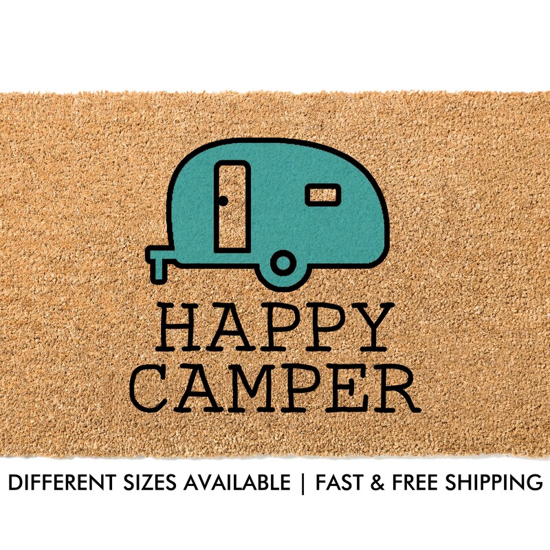 Camper Welcome Mat - Etsy