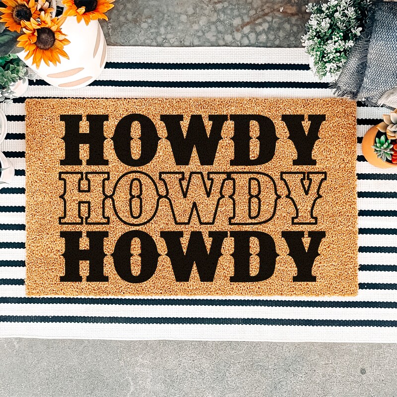 Cowgirl Floor Mats - Etsy