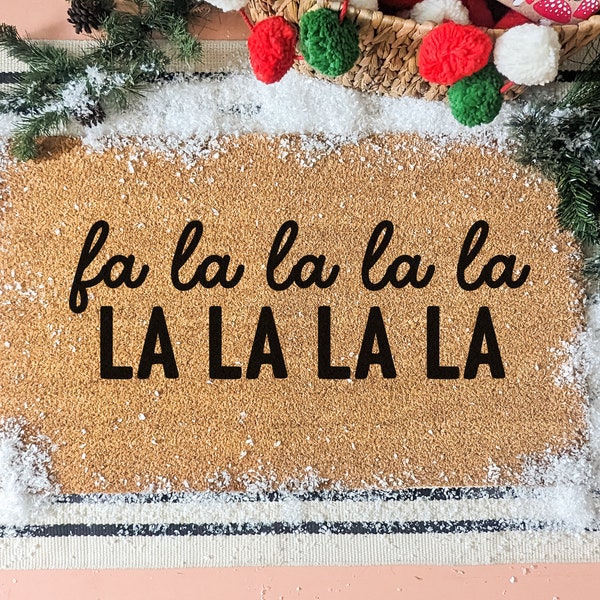 Christmas Door Mat - Etsy