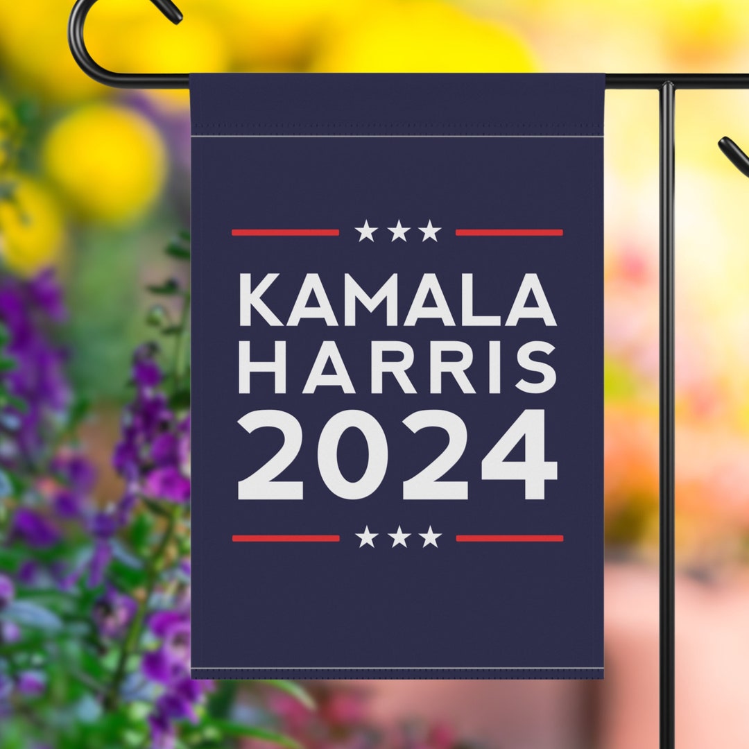 Kamala Harris 2024 Democrat Double Sided Garden Flag, 2024 Election ...
