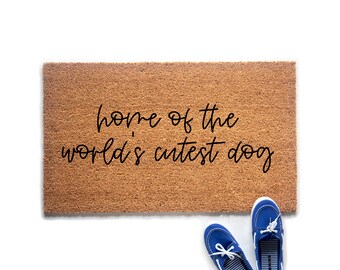Hope You Like Dogs Doormat Funny Welcome Mat Gift Idea for - Etsy