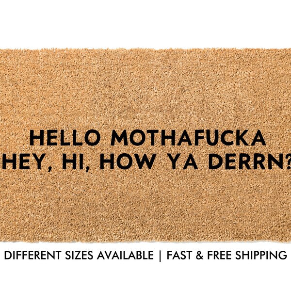 Hello Mothafucka Svg - Etsy