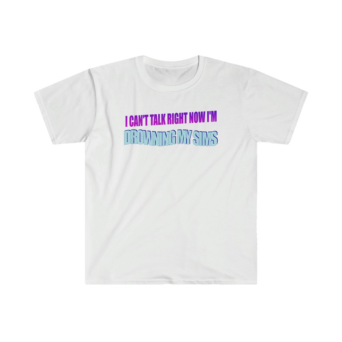 I Can't Talk Right Now I'm Drowning My Sims Funny 2000's Nostalgia ...