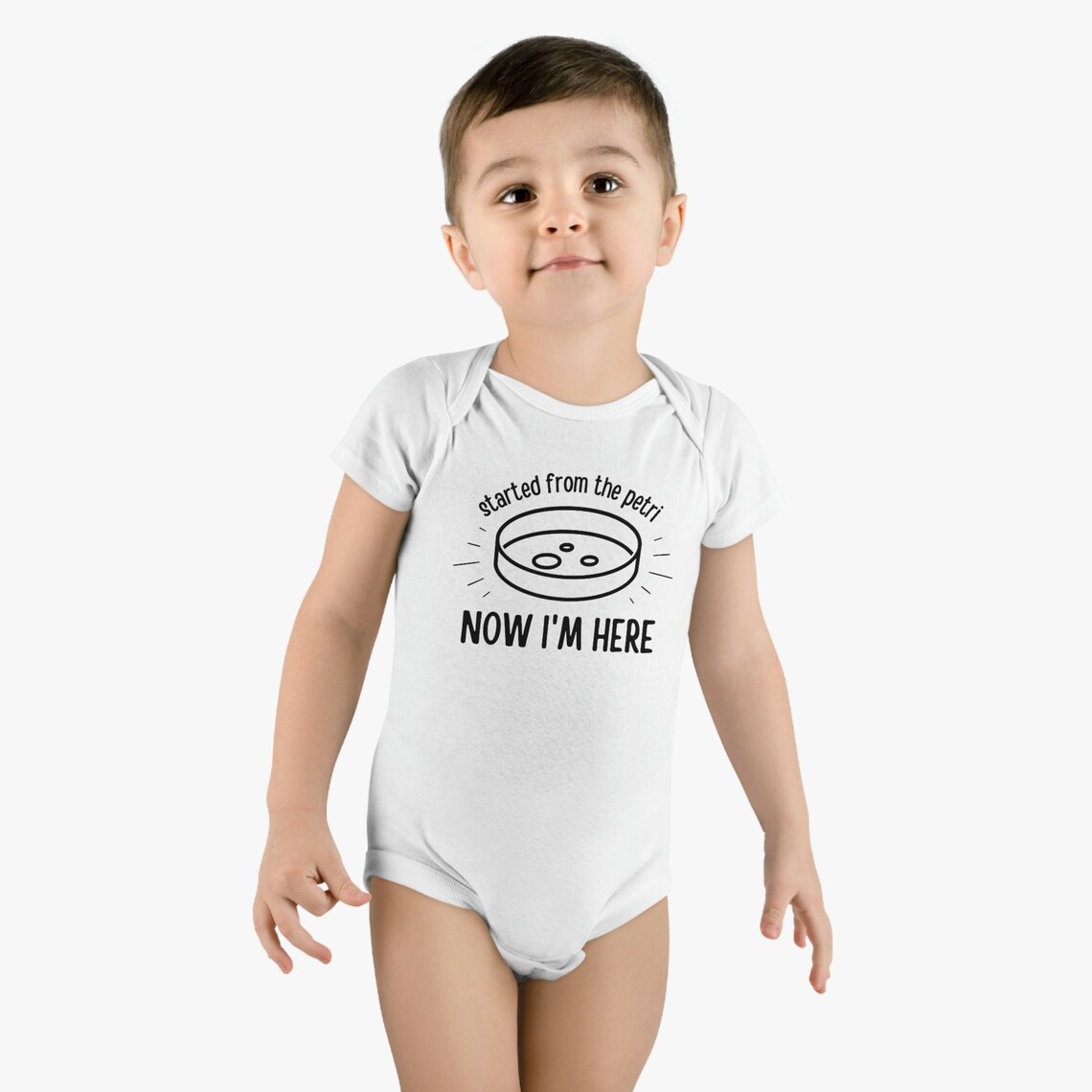Started From the Petri Now I'm Here | IVF Baby Pregnancy Announcement ...