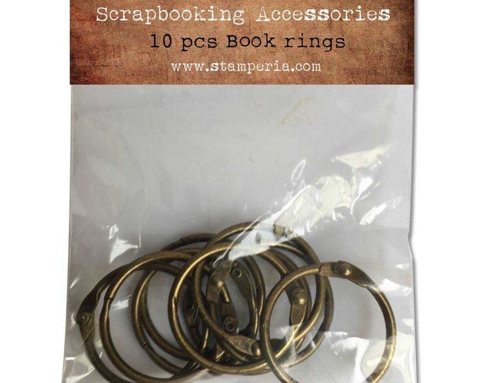 Stamperia Book Rings Scrapbook Rings Stamperia Scrapbook Rings 3cm Book ...