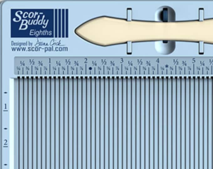 Scor-buddy Eighths Inches Score Board Score Tool Paper Crafting Tool ...