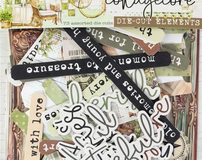 49 and Market Cottagecore Die Cut Elements - Cottagecore Collection ...