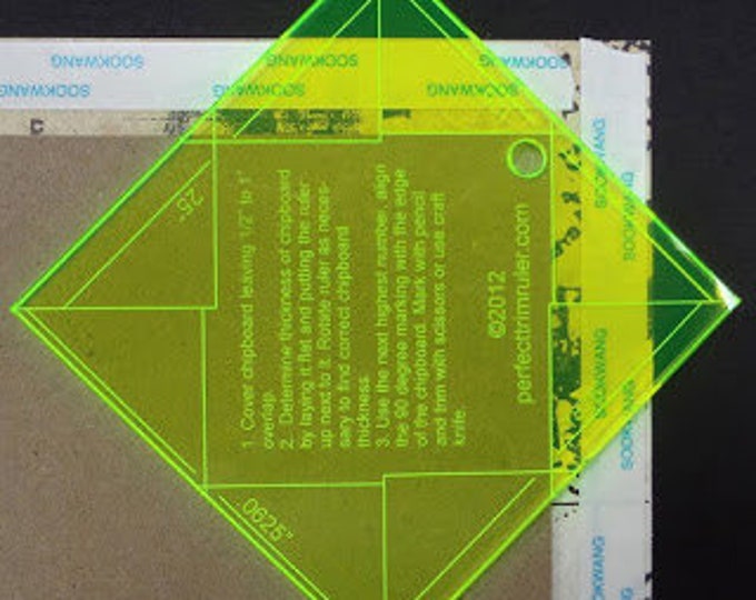 Perfect Trim Ruler - Corner Ruler - Ruler for Making Corners - Corner ...