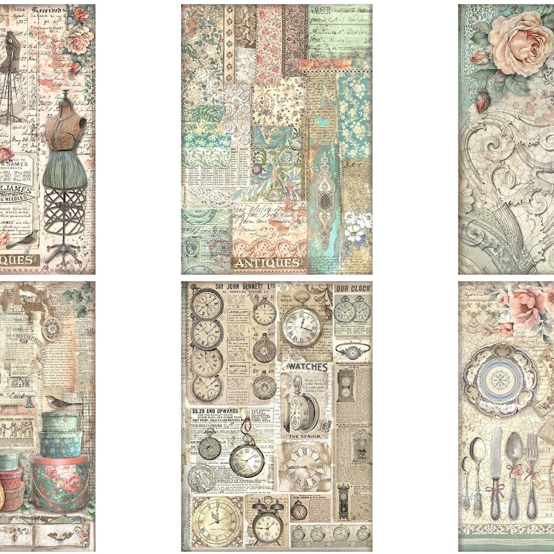 Stamperia Rice Paper - Etsy