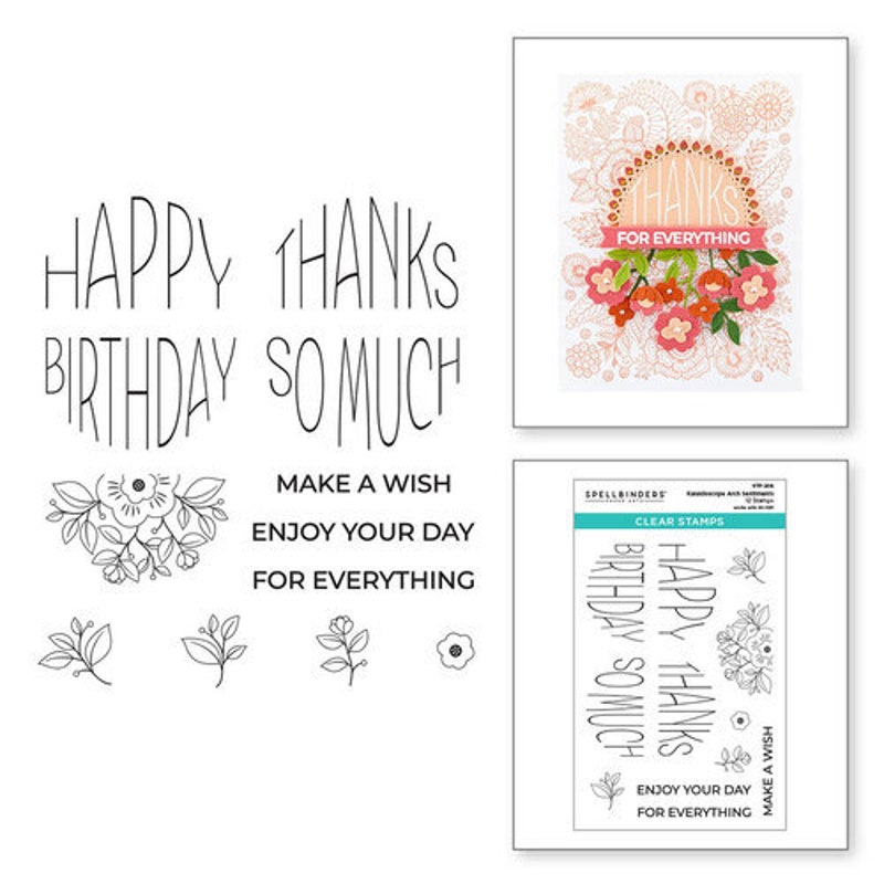 Spellbinders Clear Stamp - Etsy