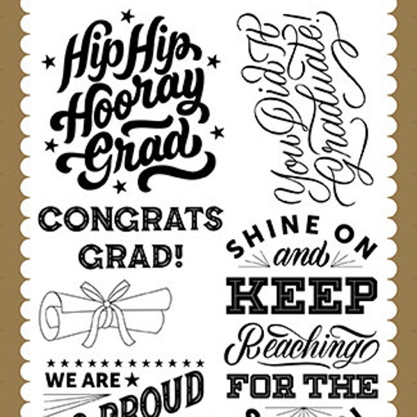 Graduation Stamp - Etsy