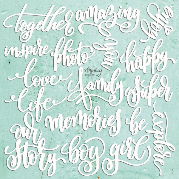 Chipboard - Etsy
