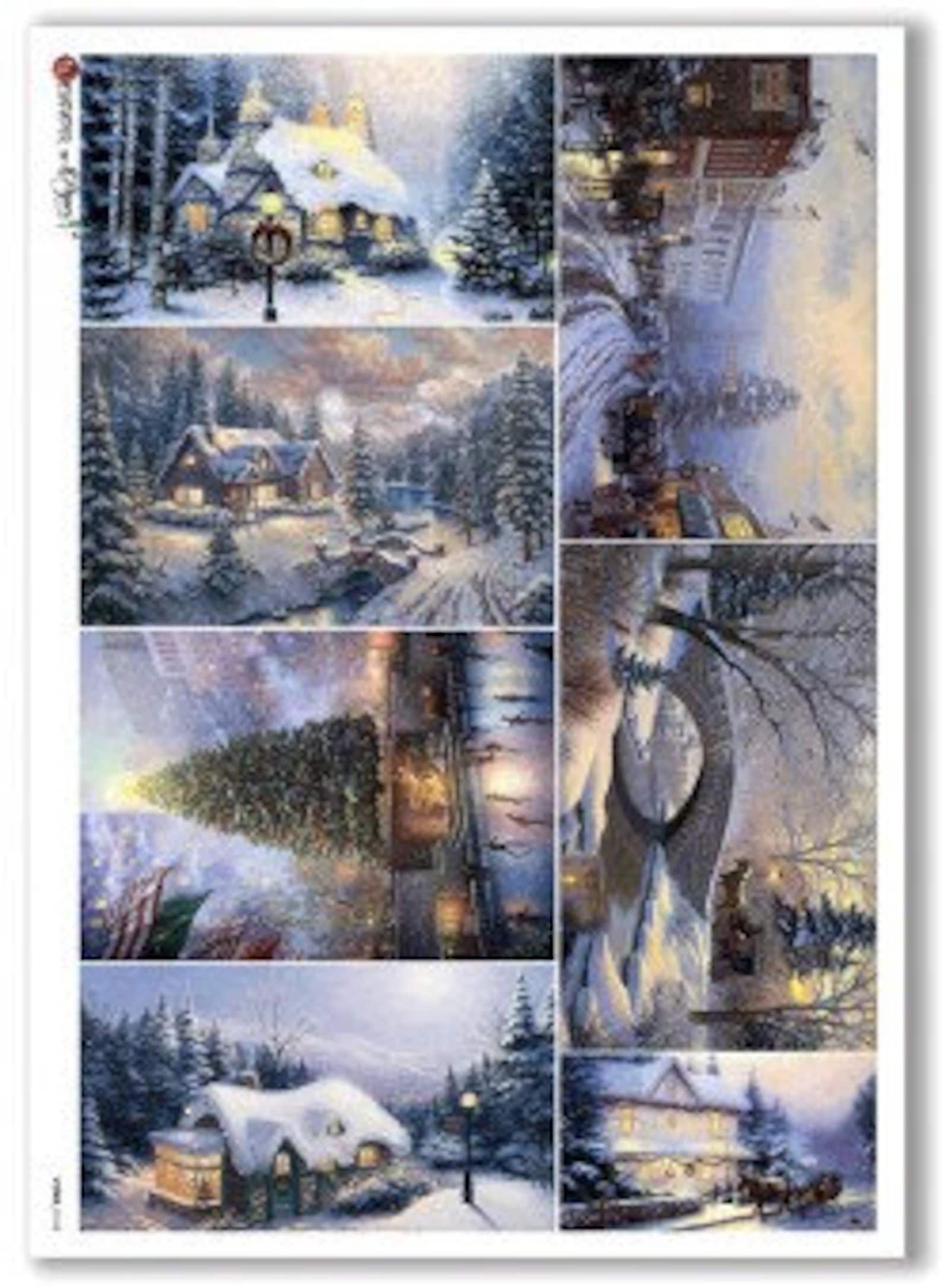 Paper Designs Rice Paper - Views - Landscape Rice Paper - Decoupage ...