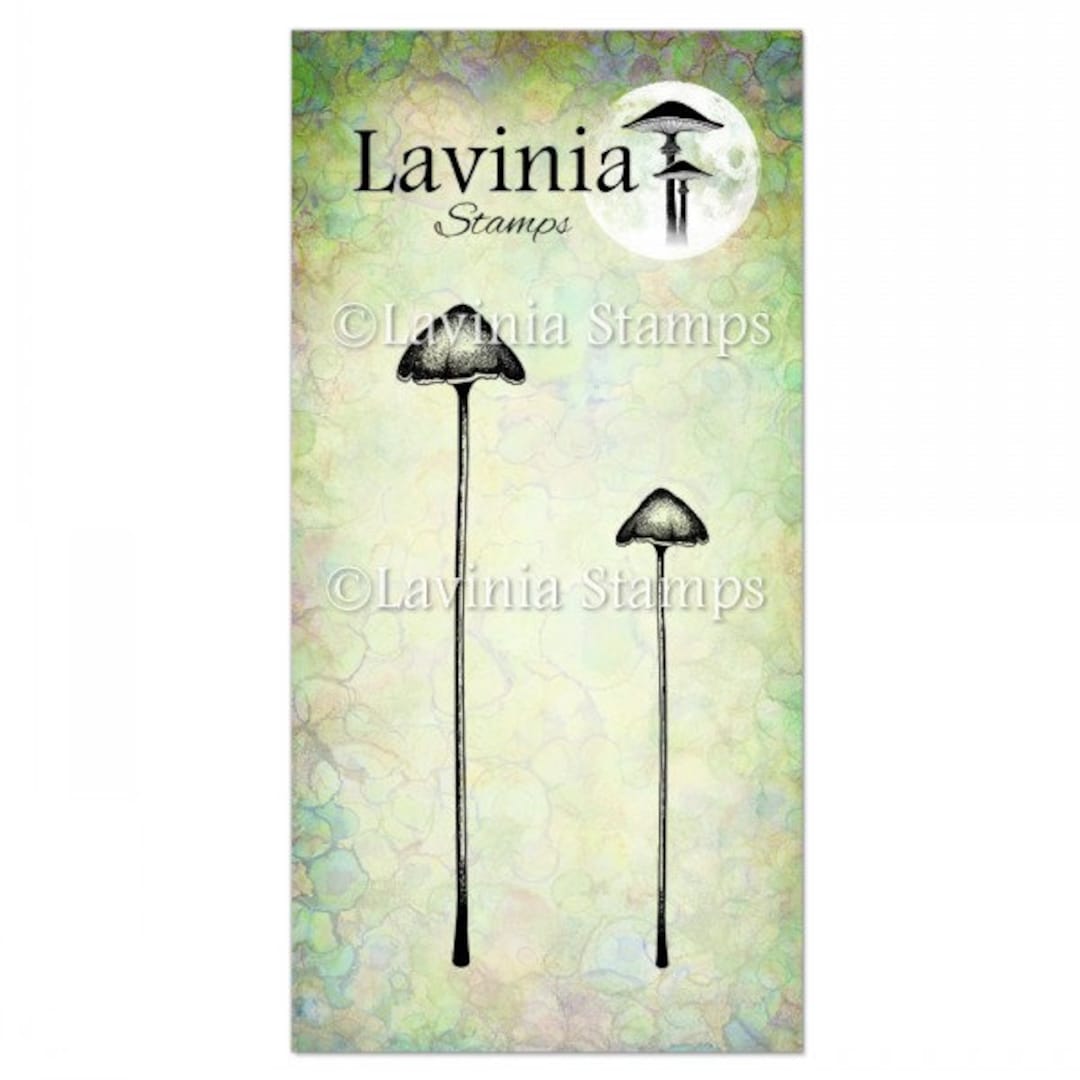 Lavinia Moss Caps Stamp - Mushroom Stamp - Skinny Stock - Pointed ...
