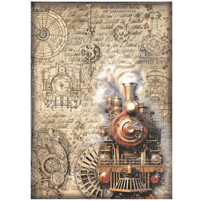 Stamperia A4 Sir Vagabond in Fantasy World Rice Paper - Decoupage Rice ...