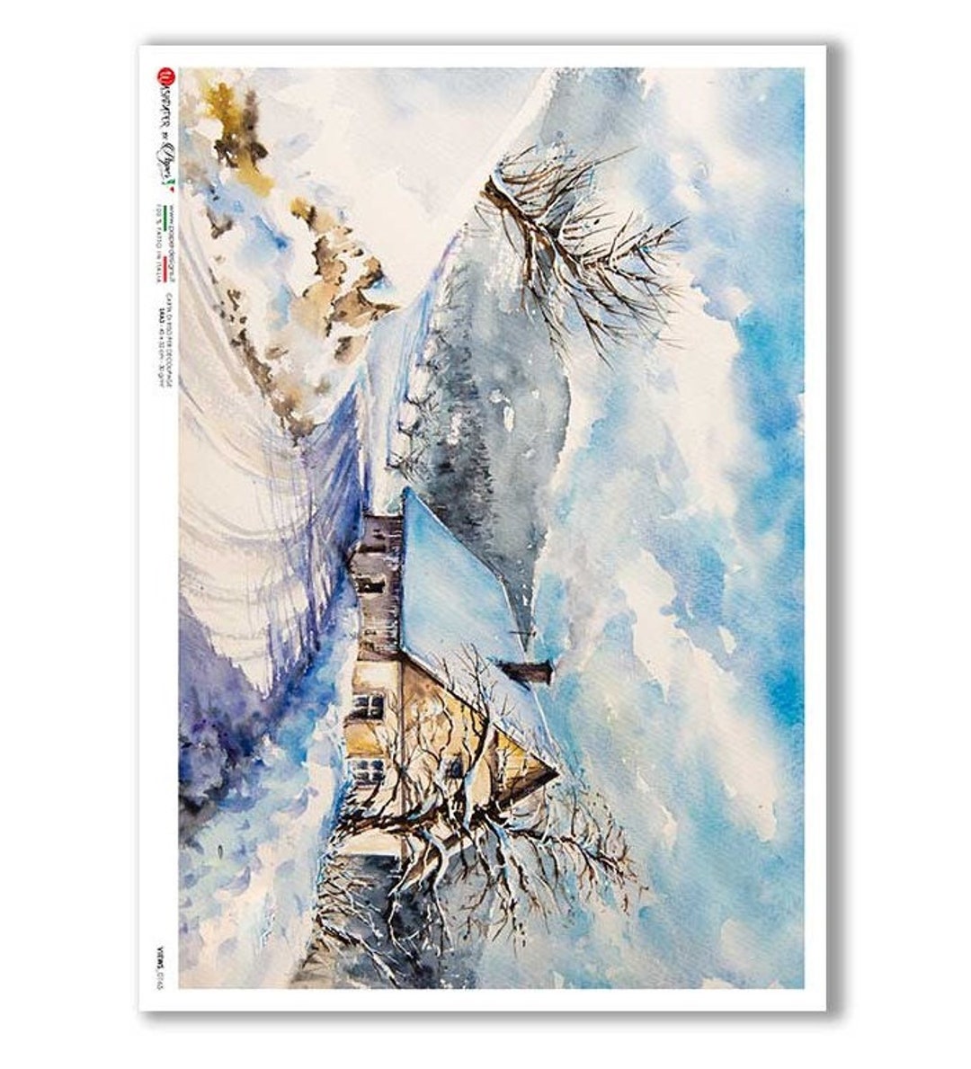 Paper Designs Rice Paper - Landscape Paper - Views Rice Paper ...