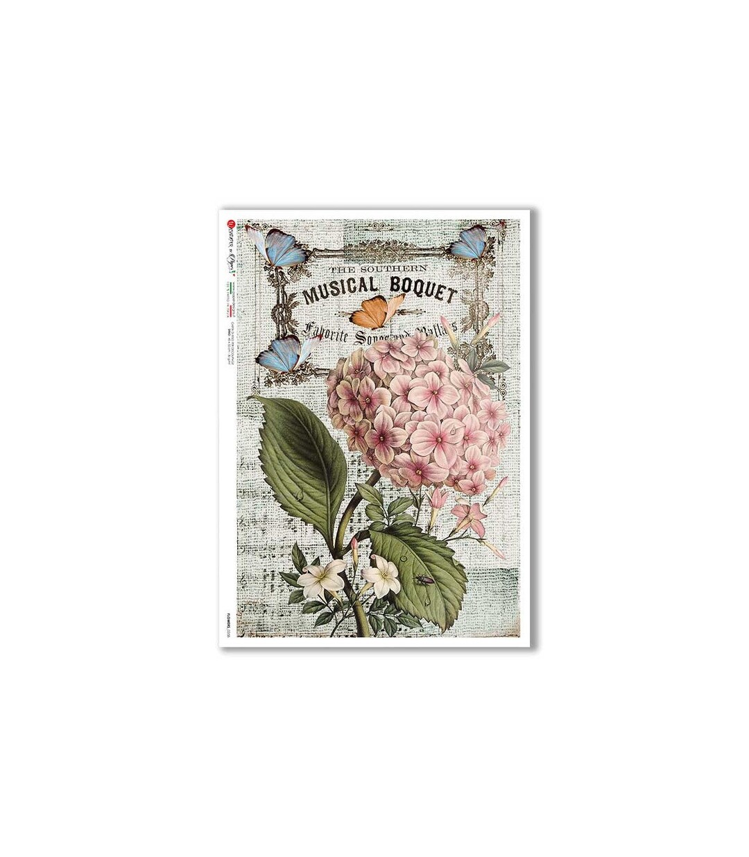Paper Designs Rice Paper - Flowers - Flower Rice Paper - Decoupage Rice ...