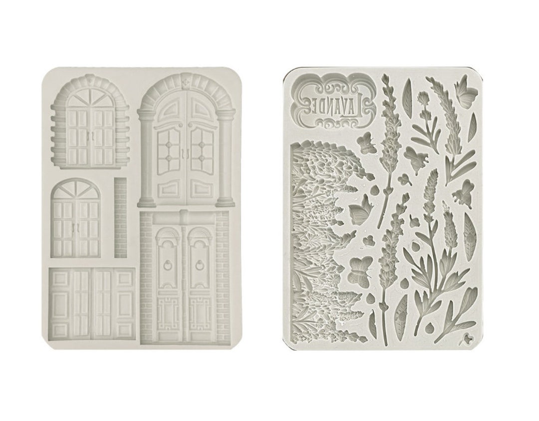 Stamperia A5 Lavender Silicone Mold - Romantic Collection Molds ...