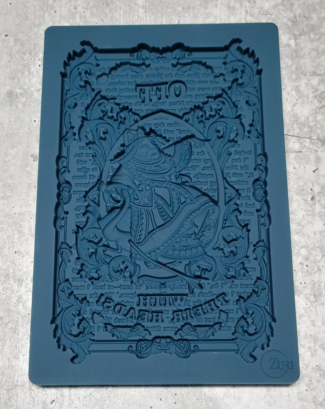 Zuri Designs off With Their Heads Silicone Mold - Zuri Molds - Mould ...