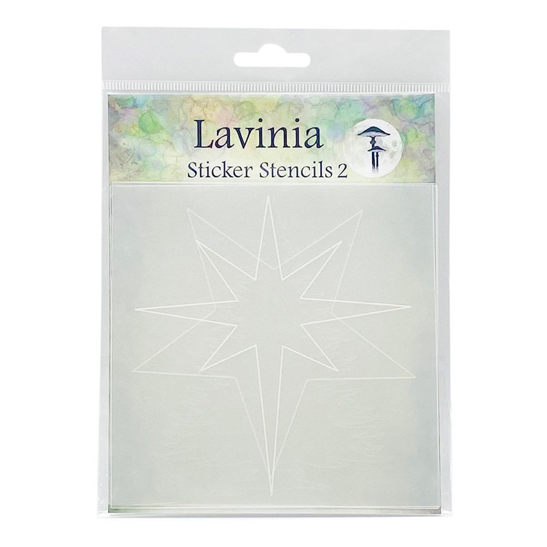 Lavinia Stamps Night Star Sticker Stencil - Lavinia Stencil ...