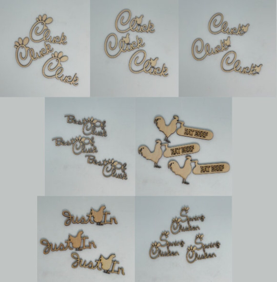 Wood Cut Out - Laser Cut Words - Wood Phrases - Decorative Laser Cut ...
