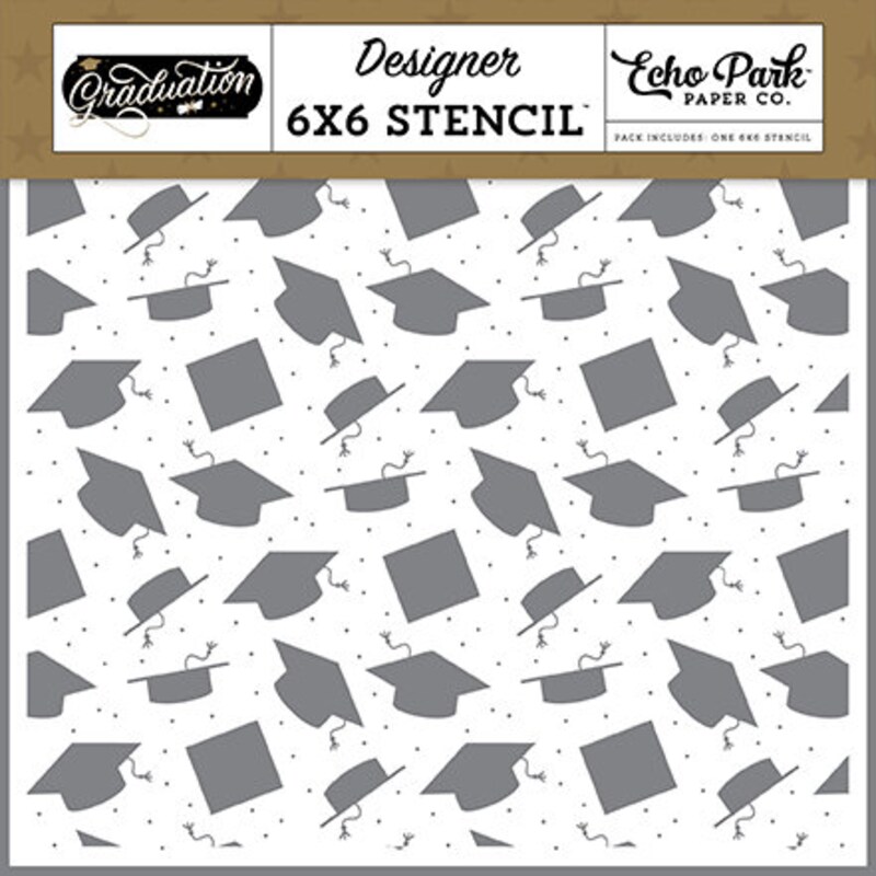 Graduation Stencil - Etsy