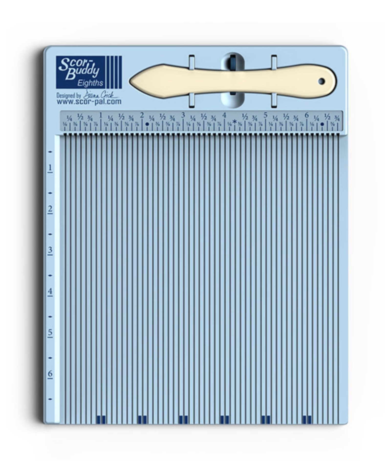 Scor-buddy Eighths - Inches - Score Board - Score Tool - Paper Crafting ...