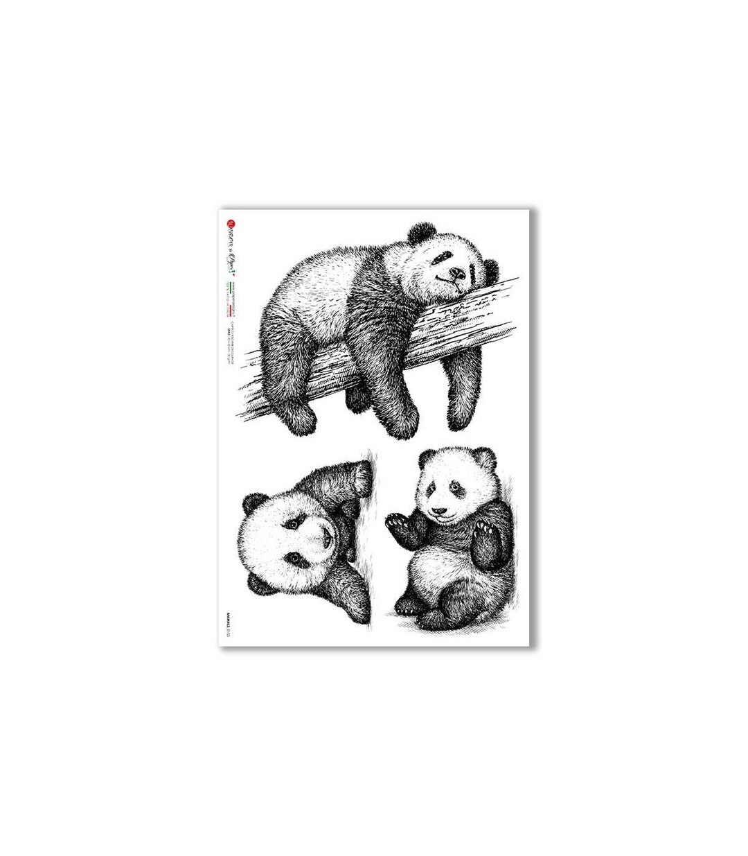Paper Designs Rice Paper - Animals - Animal Rice Paper - Decoupage Rice ...