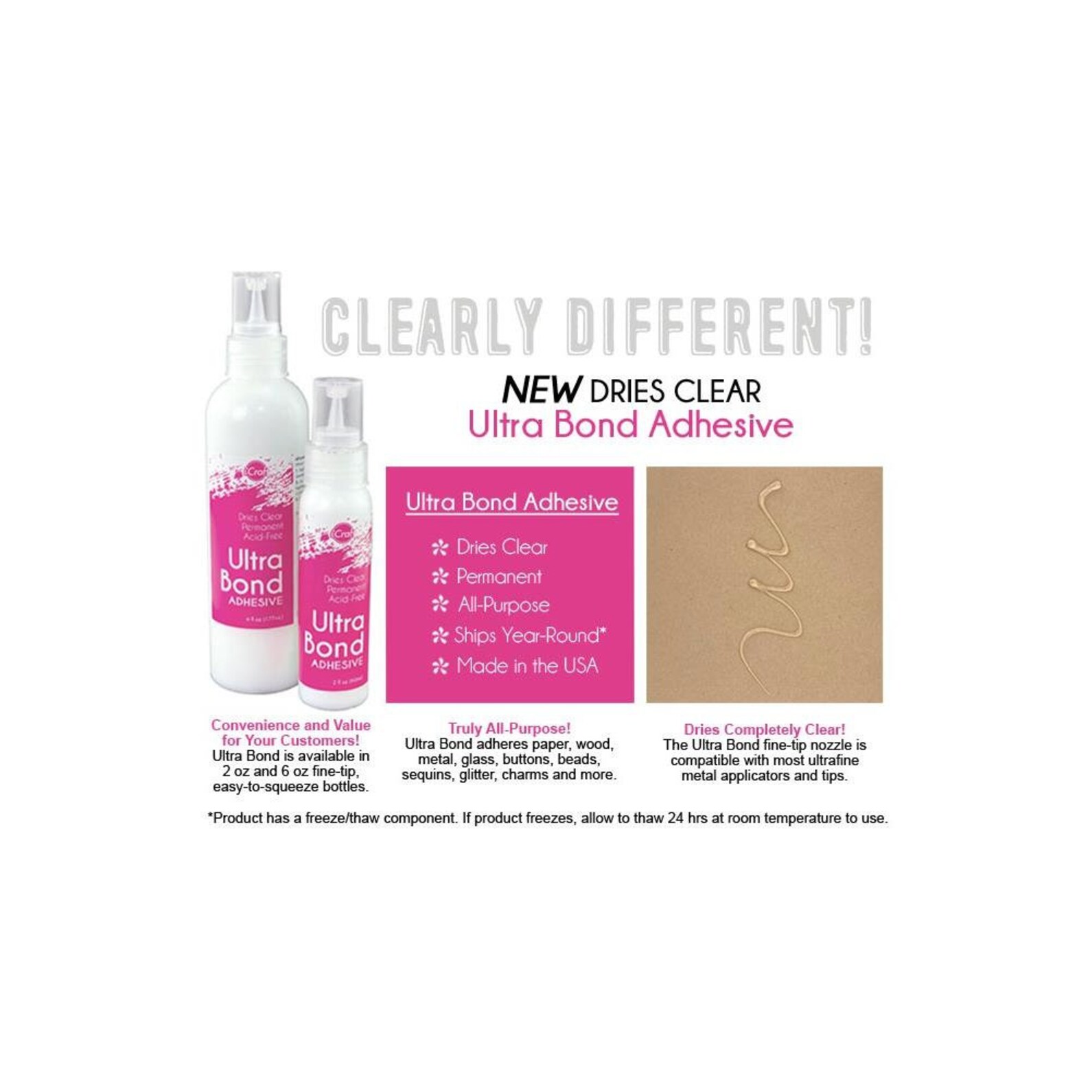 2oz Icraft Ultra Bond Adhesive 2fl Oz Clear Adhesive - Etsy