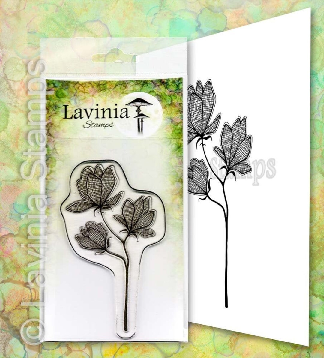 Lavinia Stamps Lillium - Lily Flower Stamp - Silhouette Stamp - Fairy ...