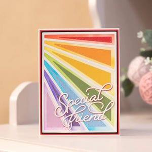 Crafter's Companion Rays of Light Die - Create A Card Die - LAST CHANCE ...