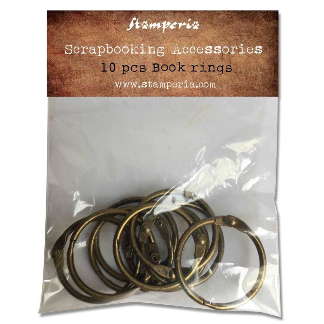 Stamperia Book Rings Scrapbook Rings Stamperia Scrapbook Rings 3cm Book ...