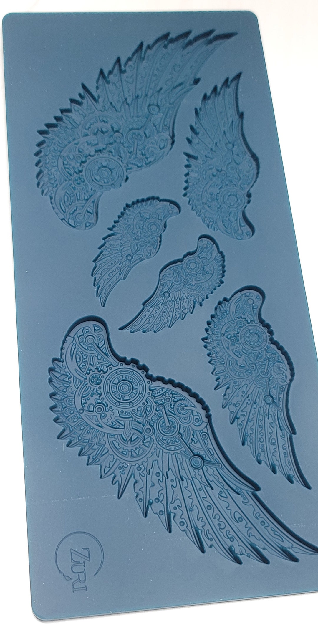 Zuri Designs Steampunk Wings Silicone Mold - Zuri Designs - Zuri Molds ...