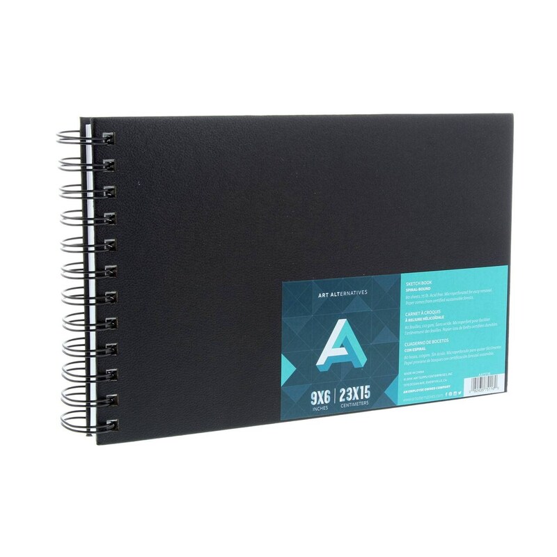 Spiral Bound Sketchbook - Etsy