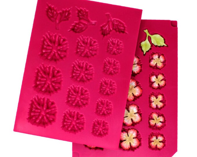 Heartfelt Creations 3D Blossoms Shaping Mold - Flower Shaping Tools ...