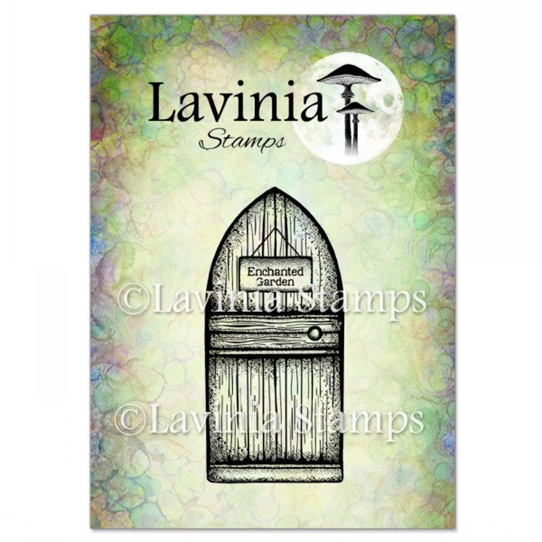 Lavinia Inner Wooden Door - Clear Cling Stamp -door Stamp - Arched ...