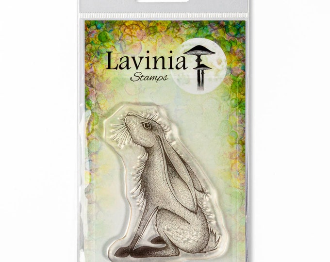 Lavinia Stamps Lupin Rabbit Stamp Clear Stamp Hare Cling Stamp Sitting ...