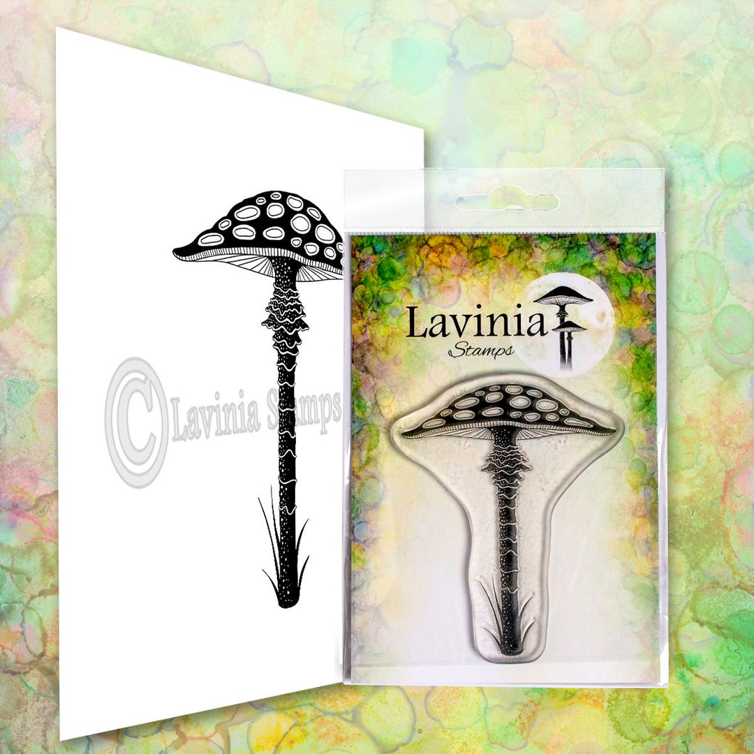 Lavinia Stamps Fairy Toadstool - Fairy Toadstool - Clear Cling Stamp ...