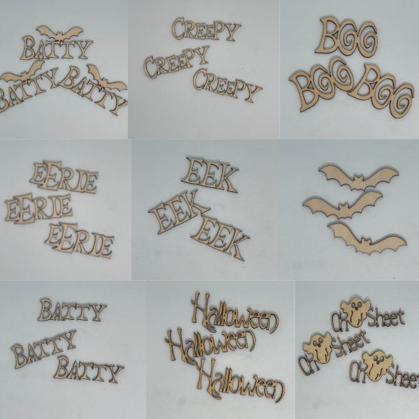 Laser Cut Words - Etsy
