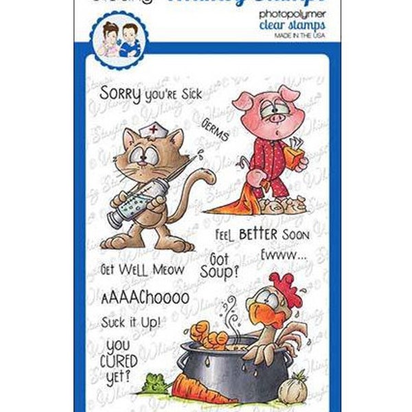 Get Well Stamps - Etsy