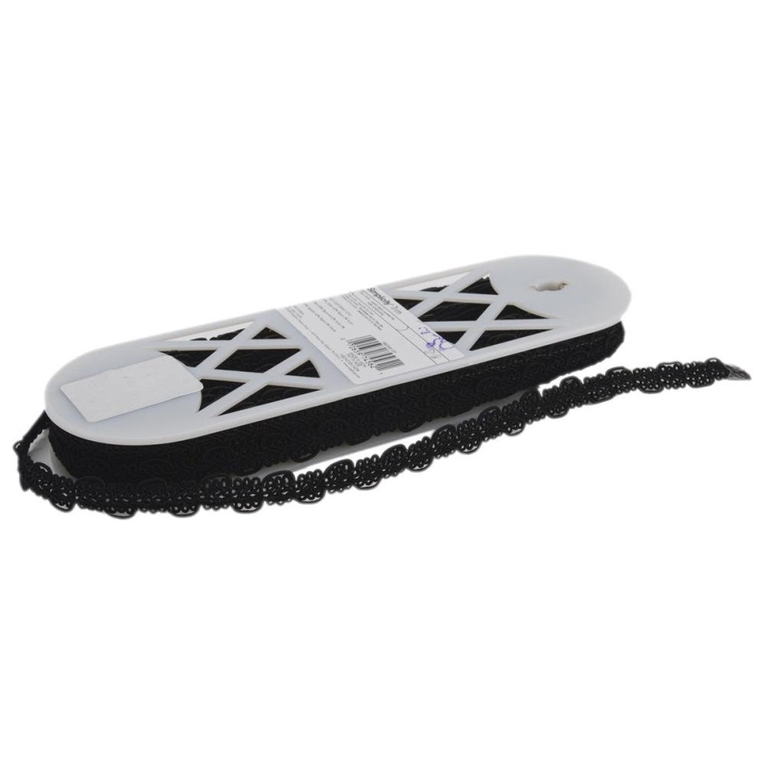 Simplicity 1 YARD Black Gimp Braid - Black Lace - Gimp Braid - Black ...