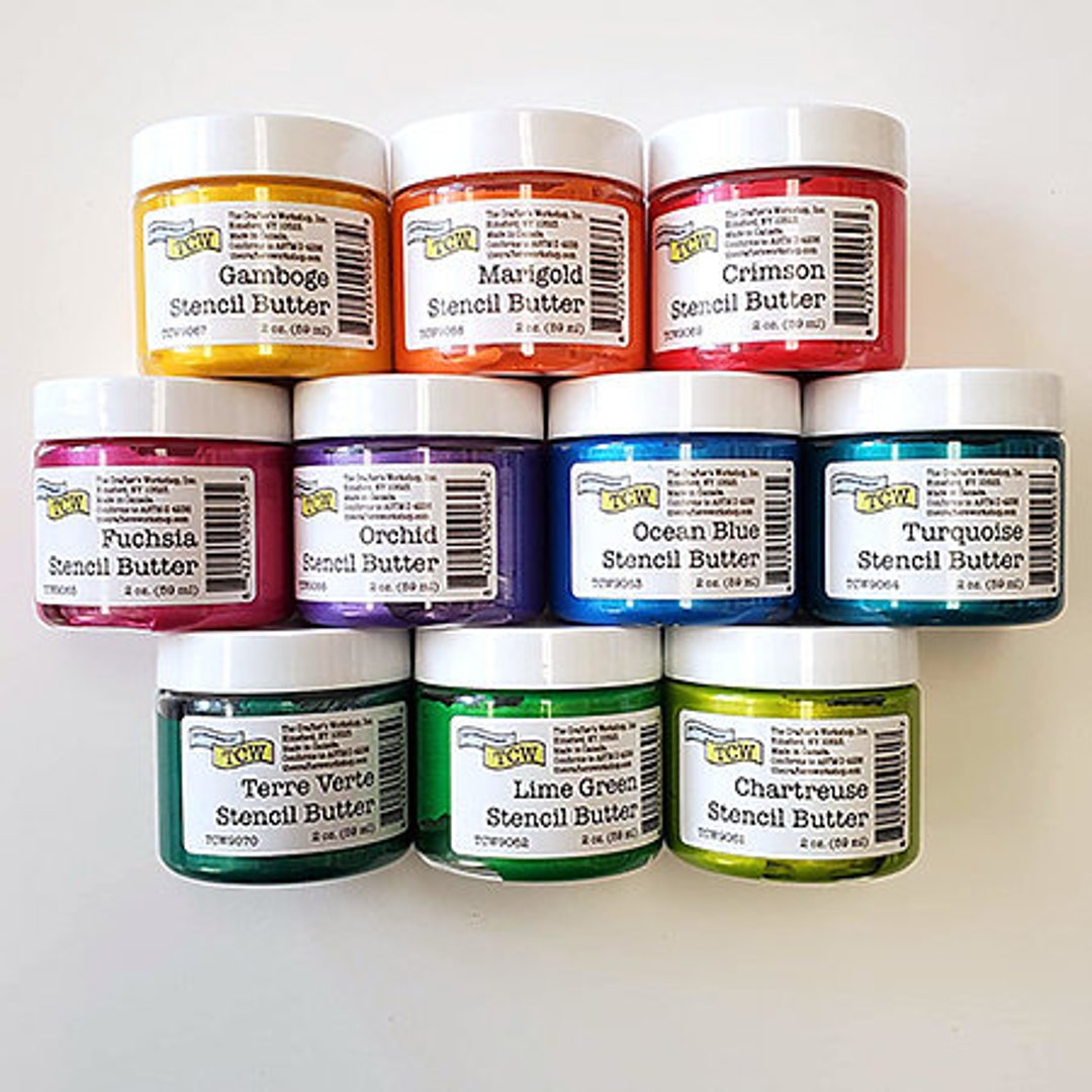 The Crafter's Workshop - Stencil Butter - Effect Paste - Mixed Media ...