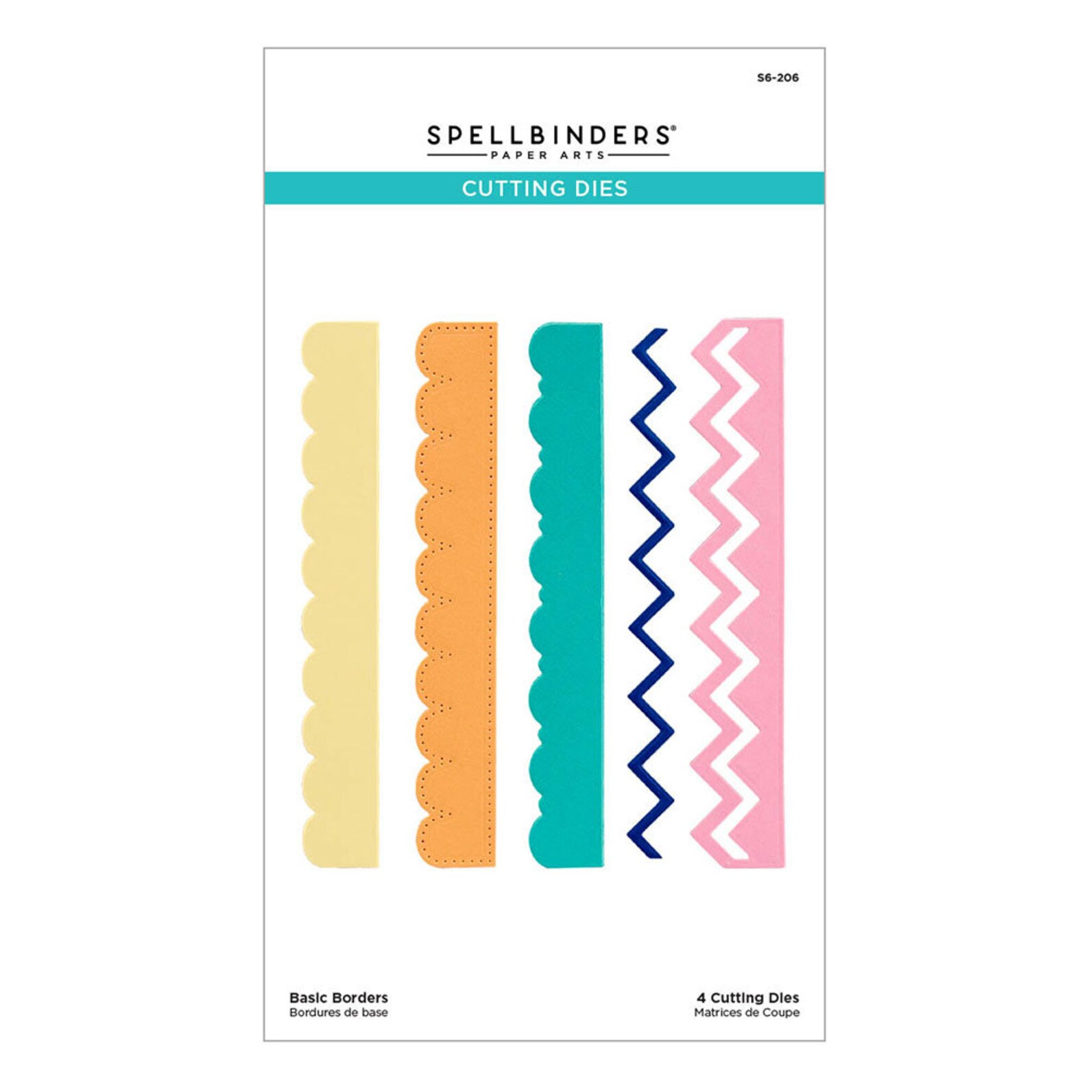 Spellbinders Basic Borders Die Set - Border Die - Shapeabilities ...
