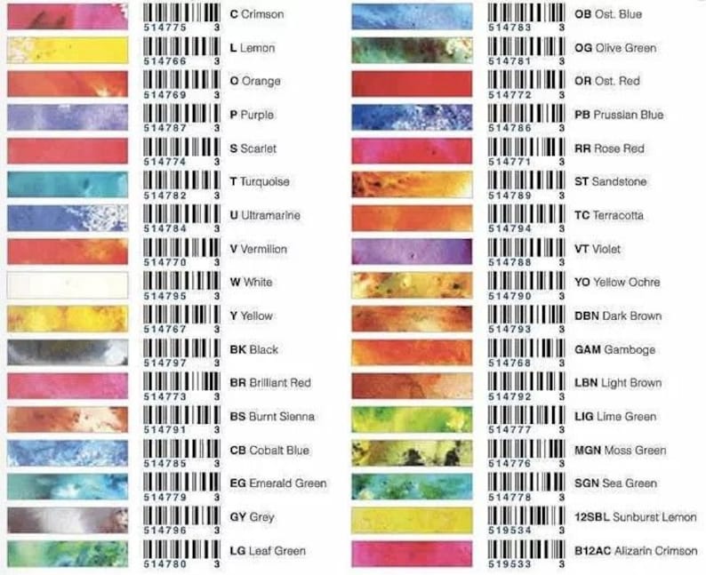 Brusho Crystal Color - Colorfin-brusho Crystal Color - Watercolor Ink ...