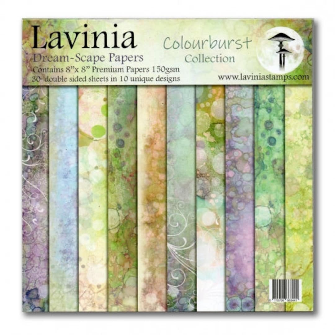 Lavinia Stamps Dreamscape Papers - Colorburst Collection - Card ...