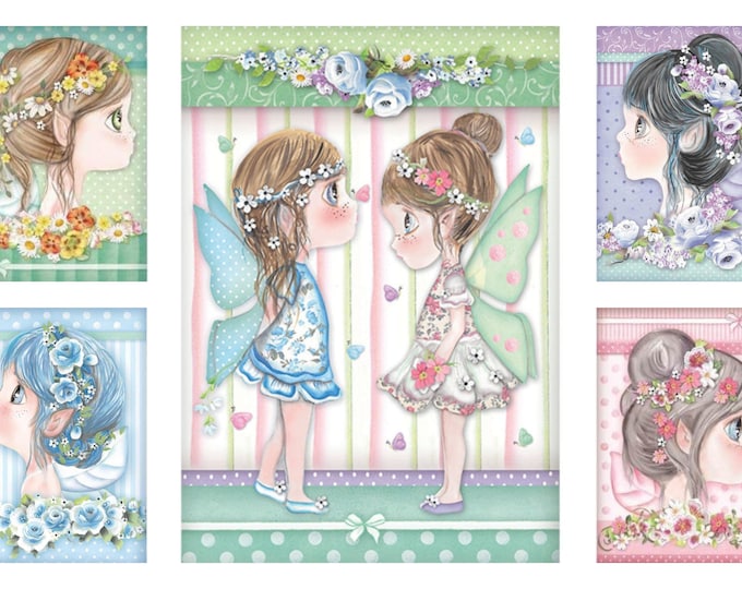 CLEARANCE Rice Paper Stamperia Rice Paper Fairies Rice - Etsy